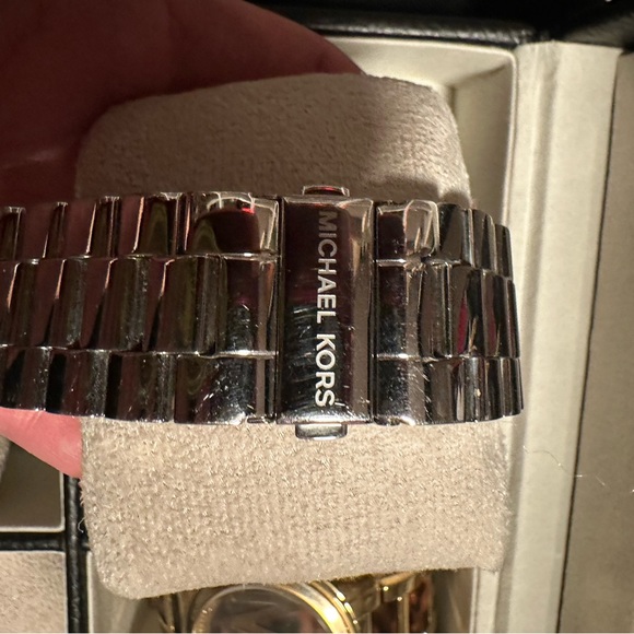 Michael Kors | Accessories | Mk Silver Watch | Poshmark